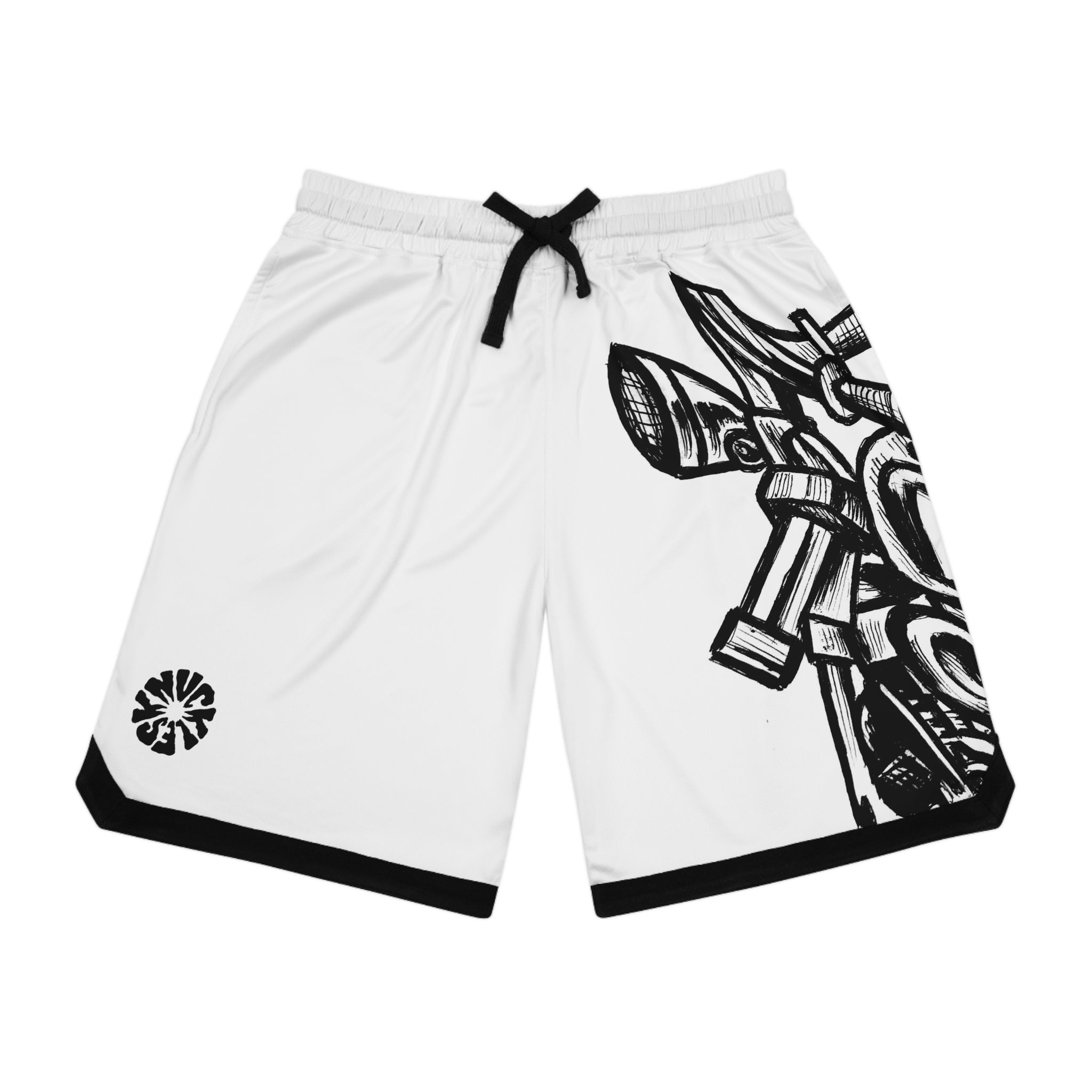 OGSideShow // Basketball Rib Shorts – Knuckles Motorcycle Art